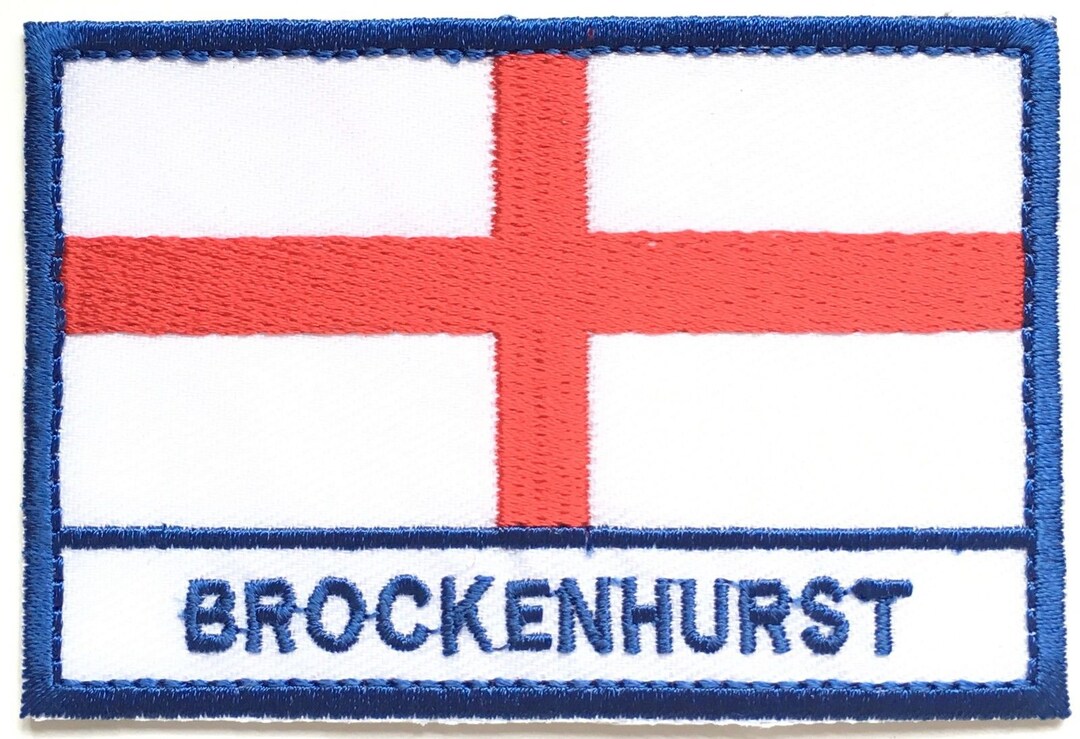Brockenhurst Embroidered Sew or Iron on Patch Badge - Etsy