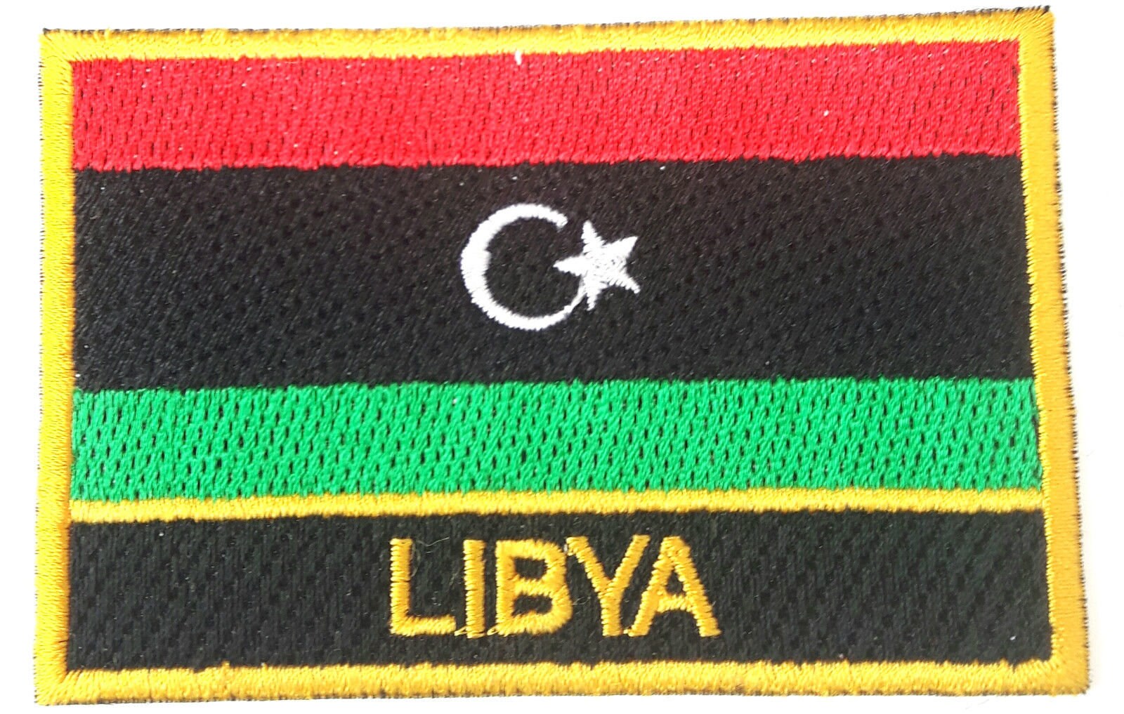 Libya Embroidered Sew or Iron on Patch Badge - Etsy UK