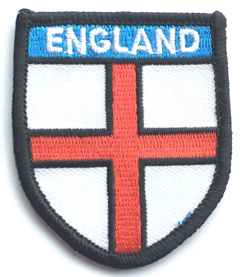 St George Cross England Embroidered Patch (A063M) - Etsy UK