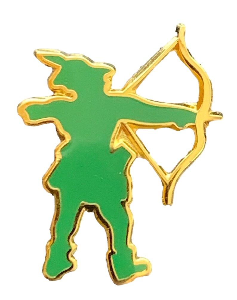 Robin Hood Archer Archery Sherwood Forrest Quality Enamel - Etsy