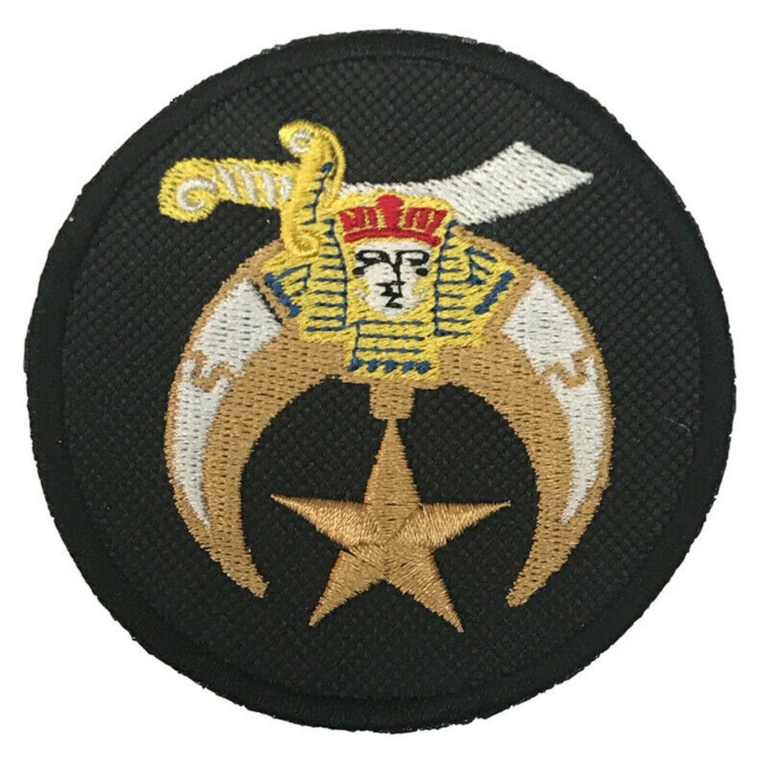 Masonic Shriner Mason Embroidered Sew / Iron on Patch Badge A - Etsy ...