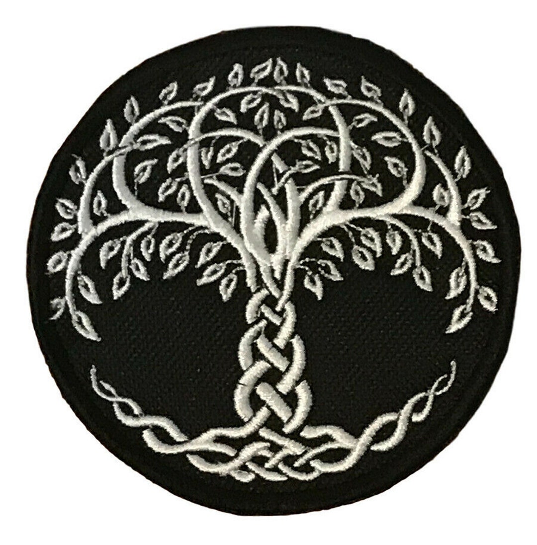 Large Tree of Life Sew on / Iron Embroidered Patch Badge (A) - Etsy