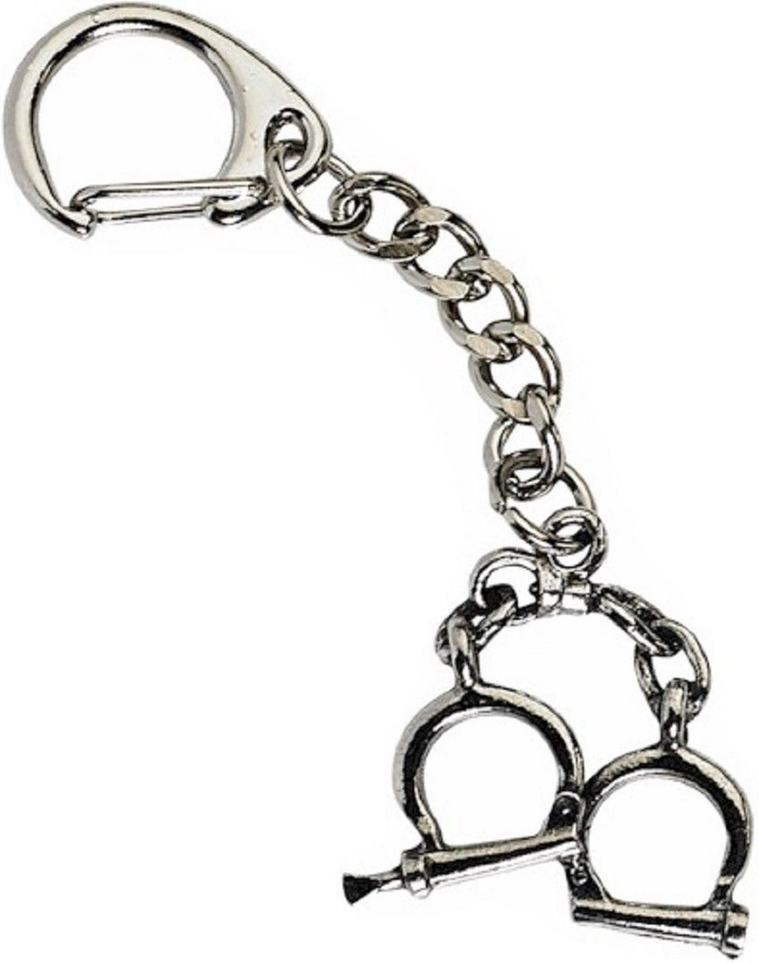 Handcuffs / Manacles Crafted From UK Pewter Key Ring WA - Etsy UK