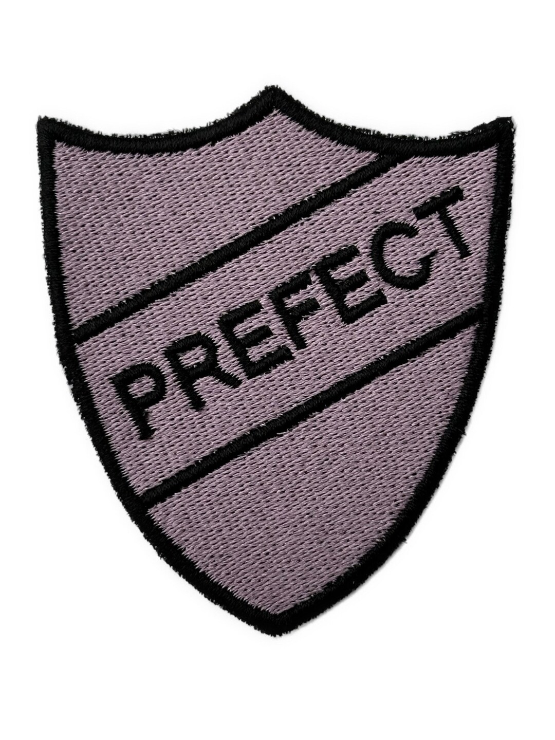 School Prefect Small Lapel Sized 35mm X 40mm Light Purple Embroidered ...