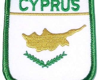 Cyprus National Flag Embroidered Iron on Patch Sew on Badge - Etsy