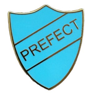 Prefect Light Blue School / College Enamel Lapel Pin Badge - Etsy