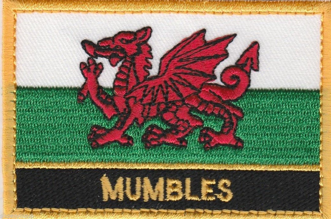 Mumbles Wales Cymru Town & City Embroidered Sew on Patch Badge - Etsy