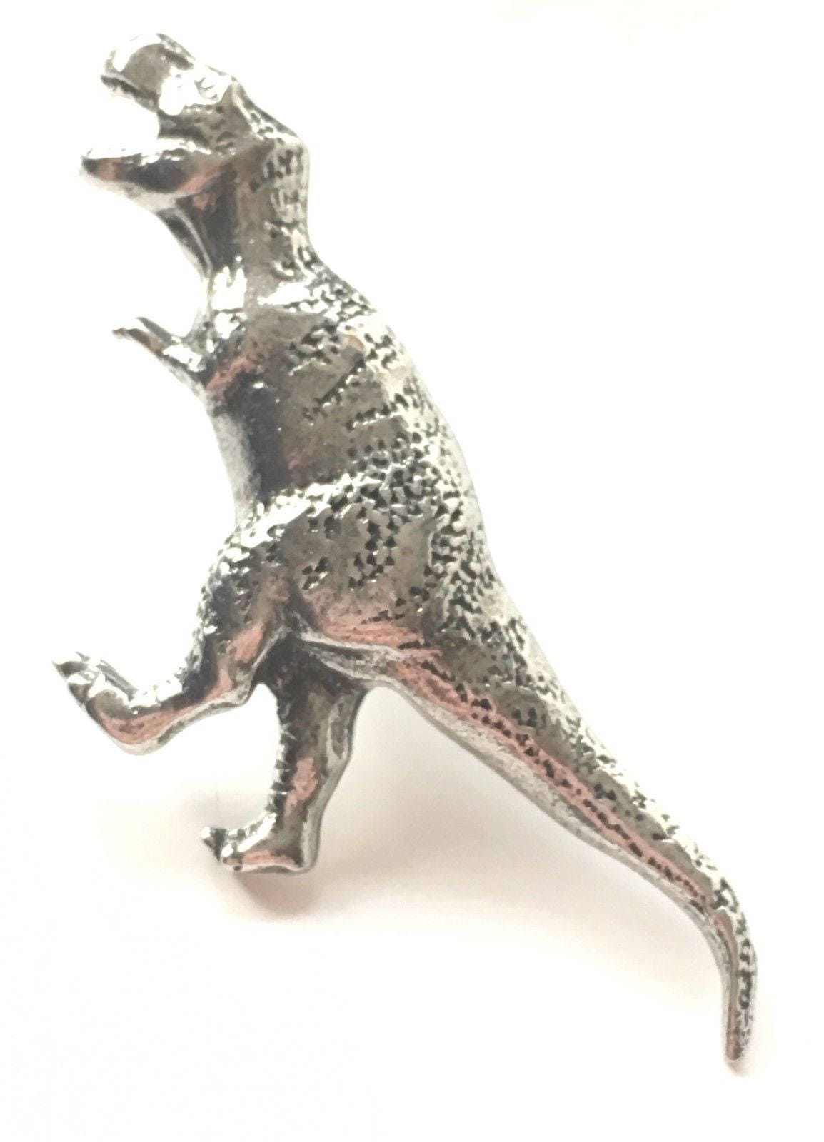 T-rex Prehistoric Dinosaur Pewter Lapel Pin Badge W/A REXPPIN | Etsy