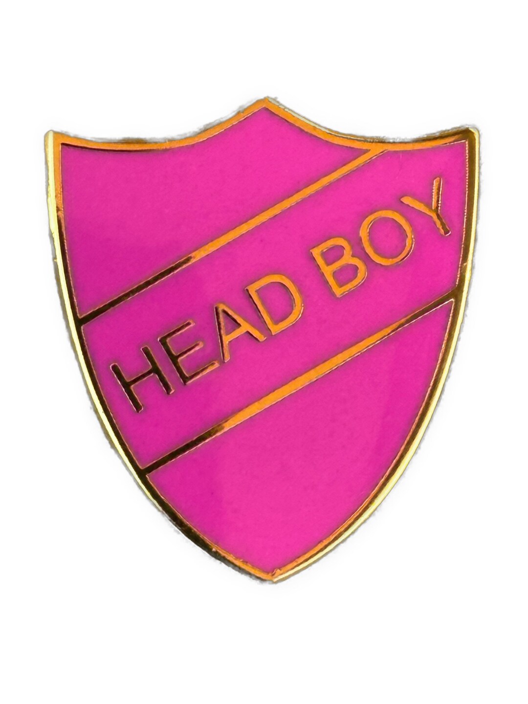 School Head Boy School / College Pink Enamel Lapel Pin Badge - Etsy