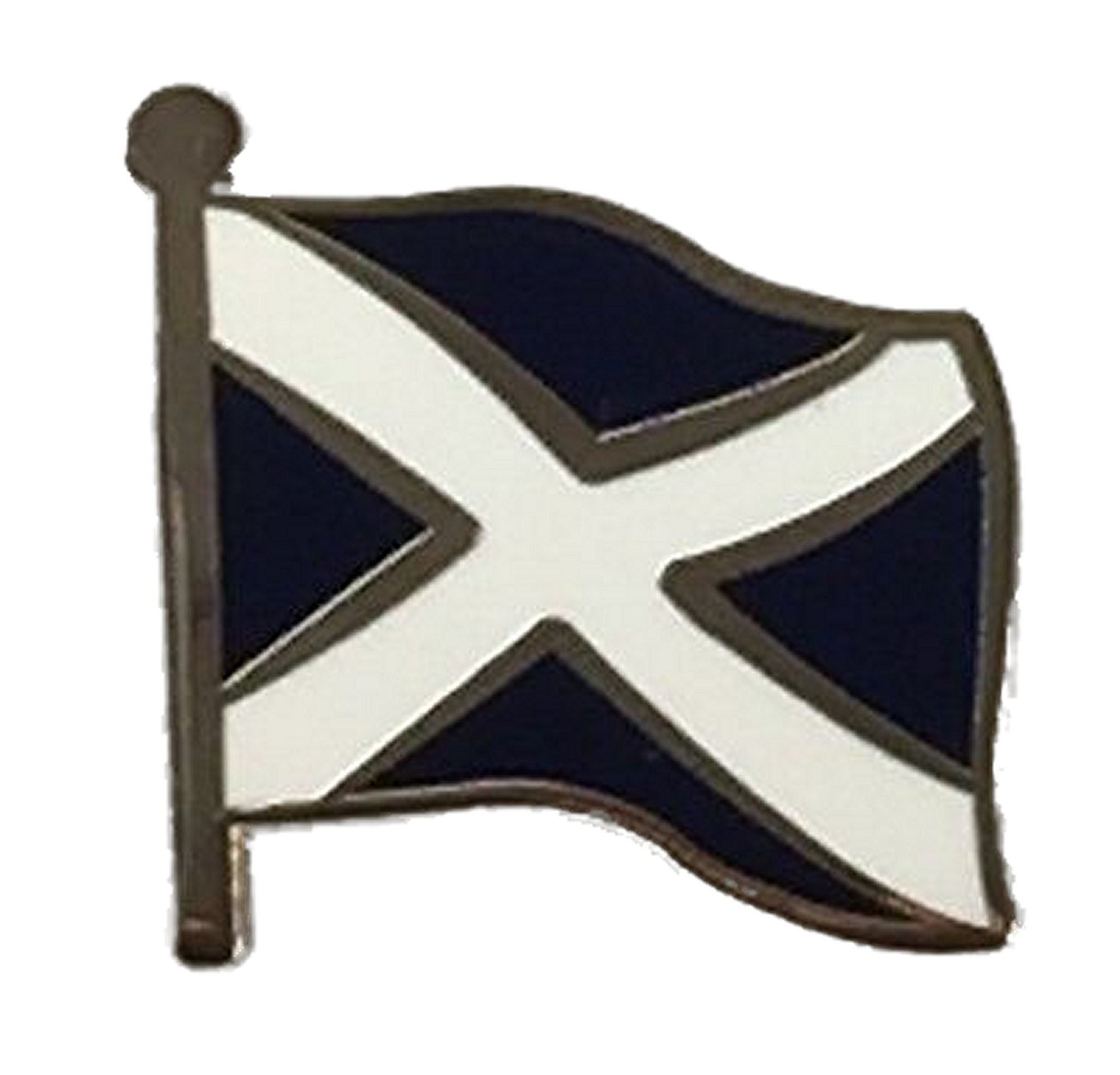 Scotland Saltire Flag Enamel Lapel Pin Badge T008 - Etsy UK