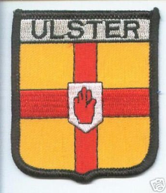 Ulster Flag World Embroidered Patch A320 | Etsy