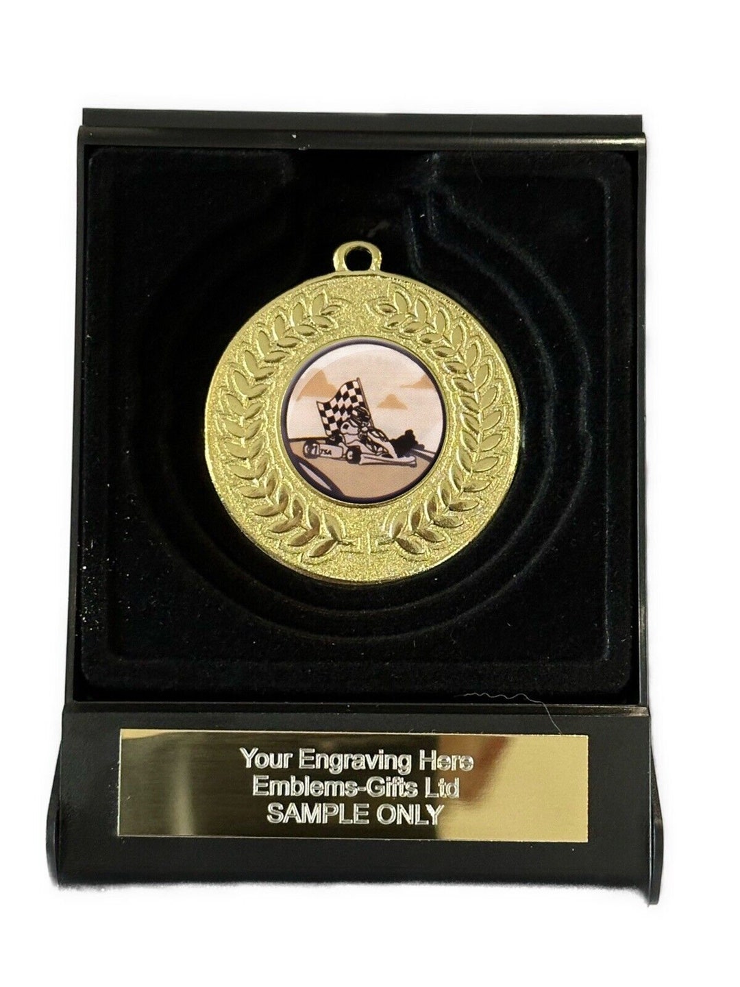 Go Kart Winner 50mm Gold Contour Medal in Box Engraved Free - Etsy