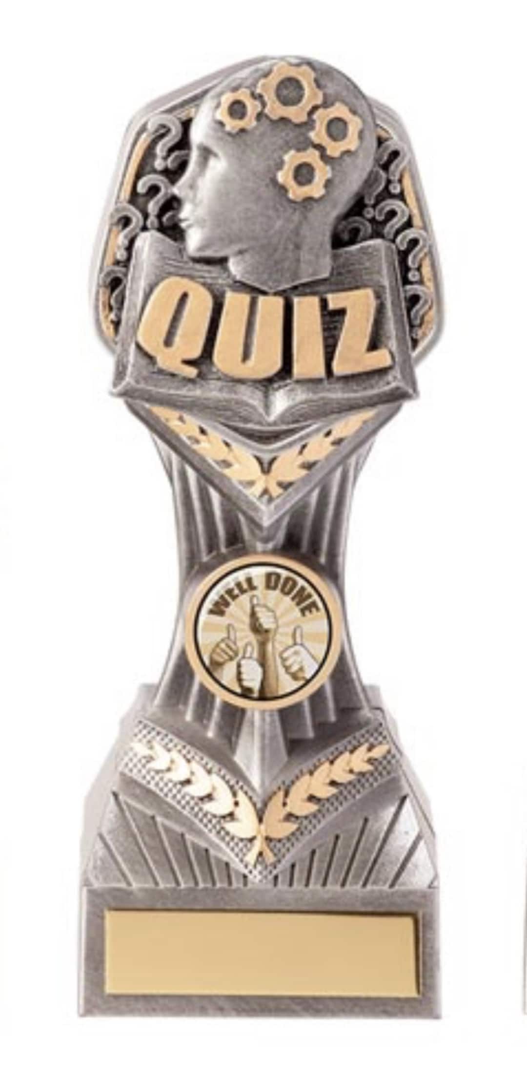 Quiz Award Small 190mm Falcon Trophy Engraved Free - Etsy