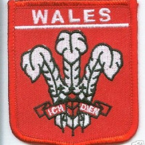 Wales Rugby Flag World Embroidered Patch Badge (a133) - Etsy