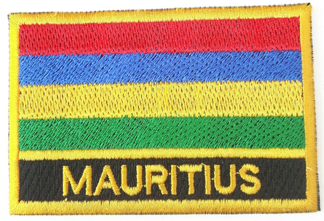 Mauritius Embroidered Sew or Iron on Patch Badge - Etsy