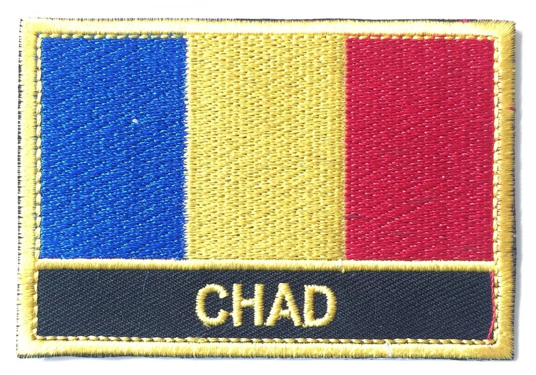 Chad Embroidered Sew or Iron on Patch Badge - Etsy