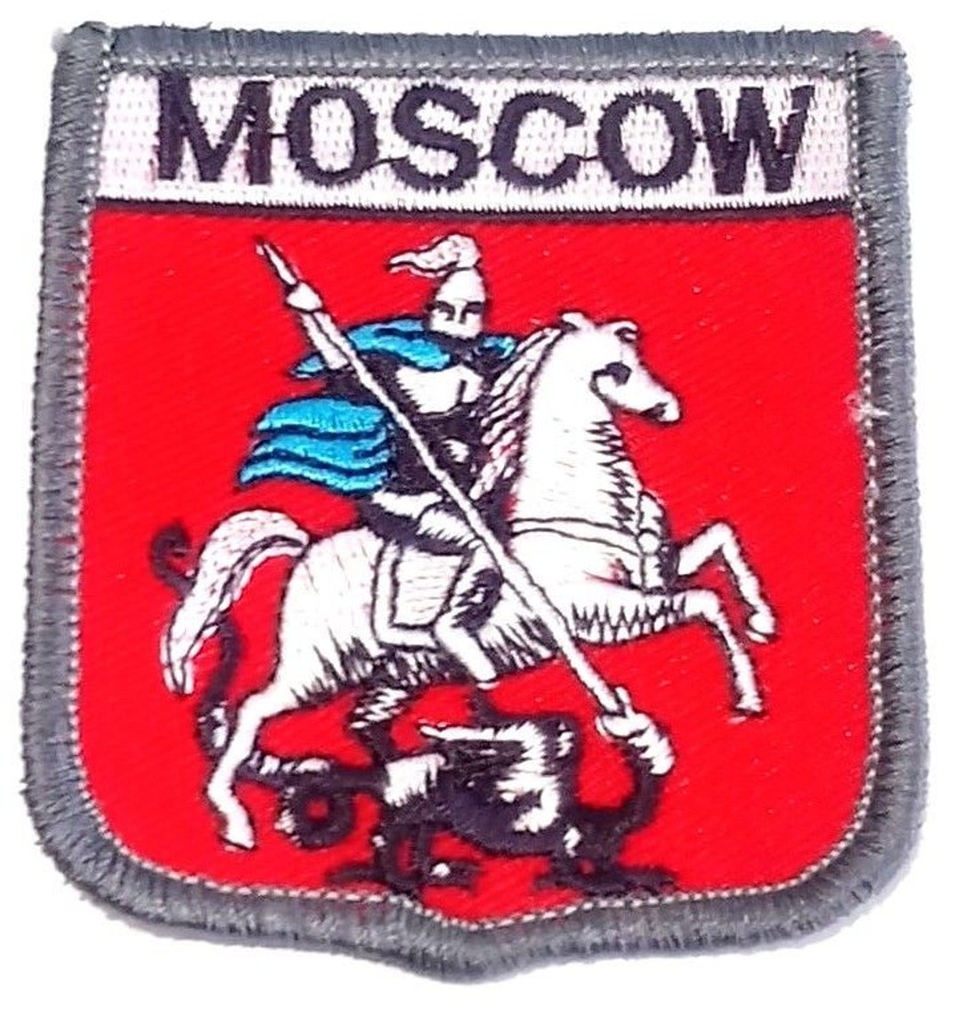 Moscow Embroidered Patch - Etsy