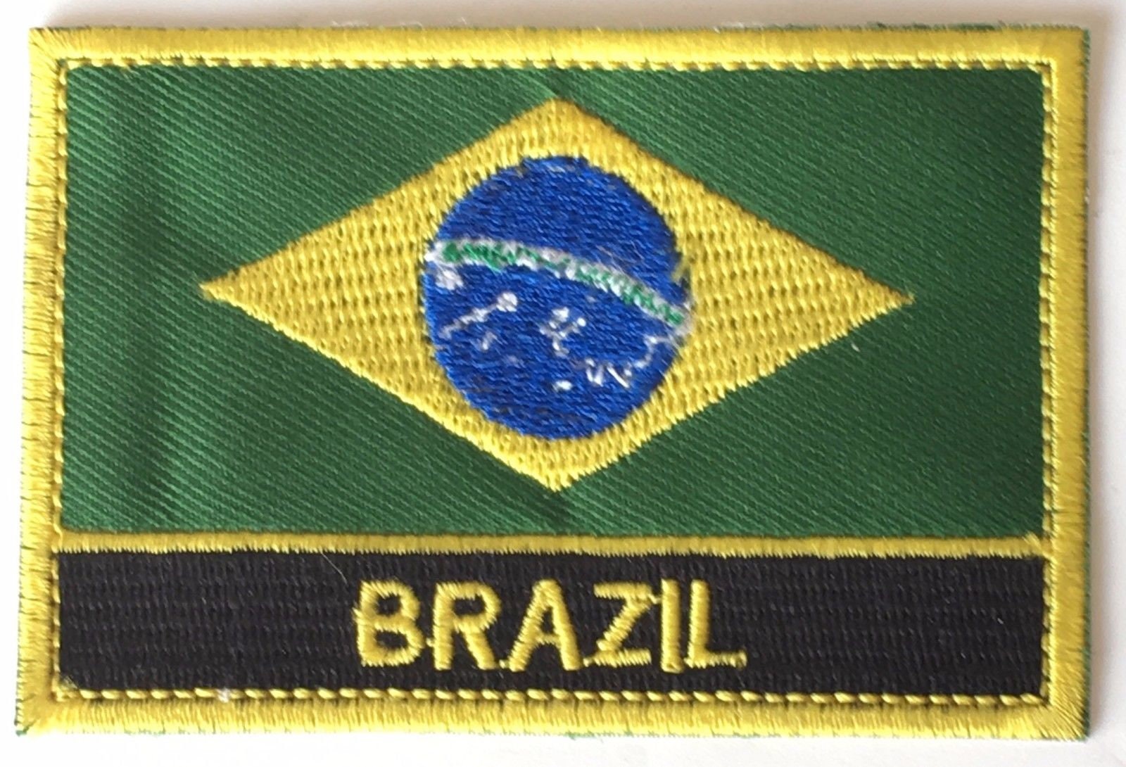 Écusson brodé à coudre ou à repasser du Brésil - Etsy France