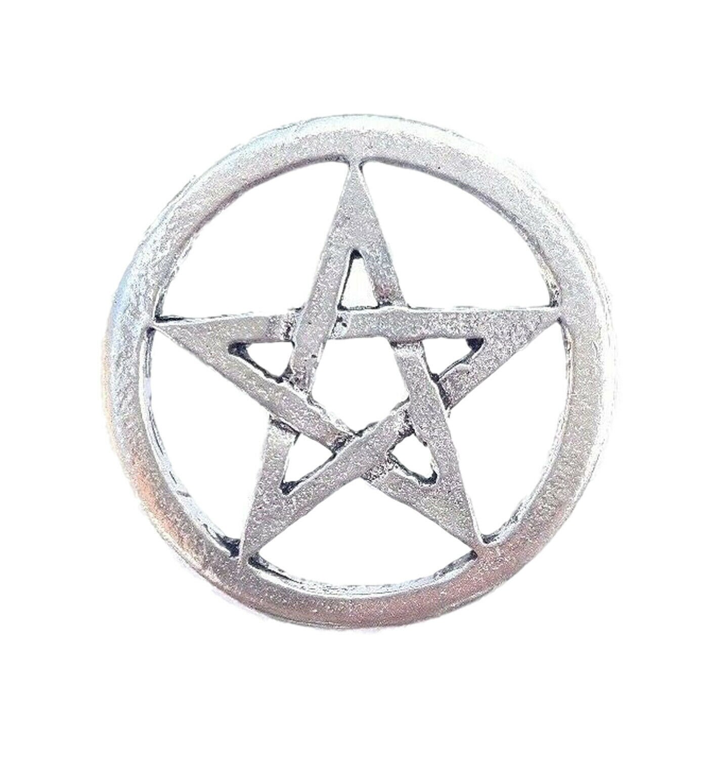 Open Pentangle Finely Handcrafted in Solid Pewter in UK Lapel - Etsy UK
