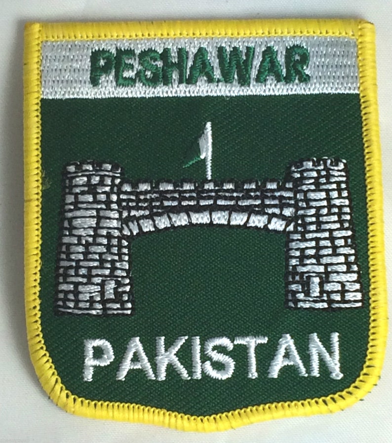 Peshawar in Pakistan Sew on Embroidered Patch Badge **EXCLUSIVE** - Etsy
