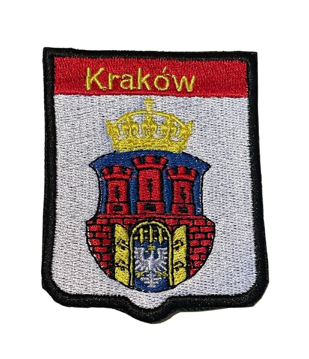 Krakow Flag World Embroidered Patch - Etsy