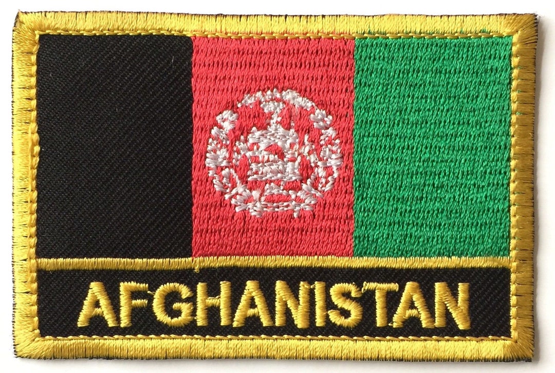 Afghanistan Embroidered Sew or Iron on Patch Badge - Etsy