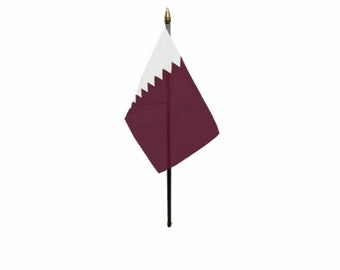 Qatar Hand Flag - Etsy