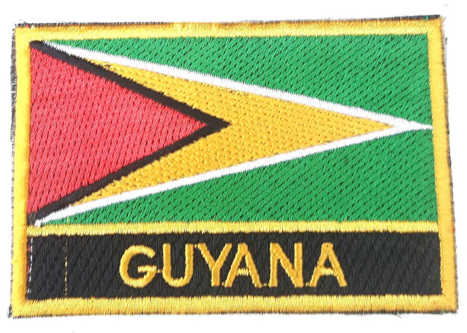 Guyana Embroidered Sew or Iron on Patch Badge - Etsy