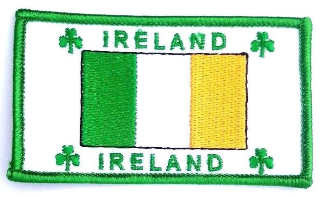 Ireland Tricolours World Embroidered Patch (A400) - Etsy