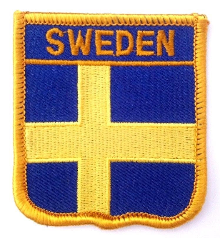 Sweden Embroidered Patch - Etsy UK