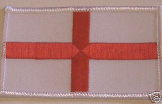 St George Cross Small Flag World Embroidered Patch A437 | Etsy