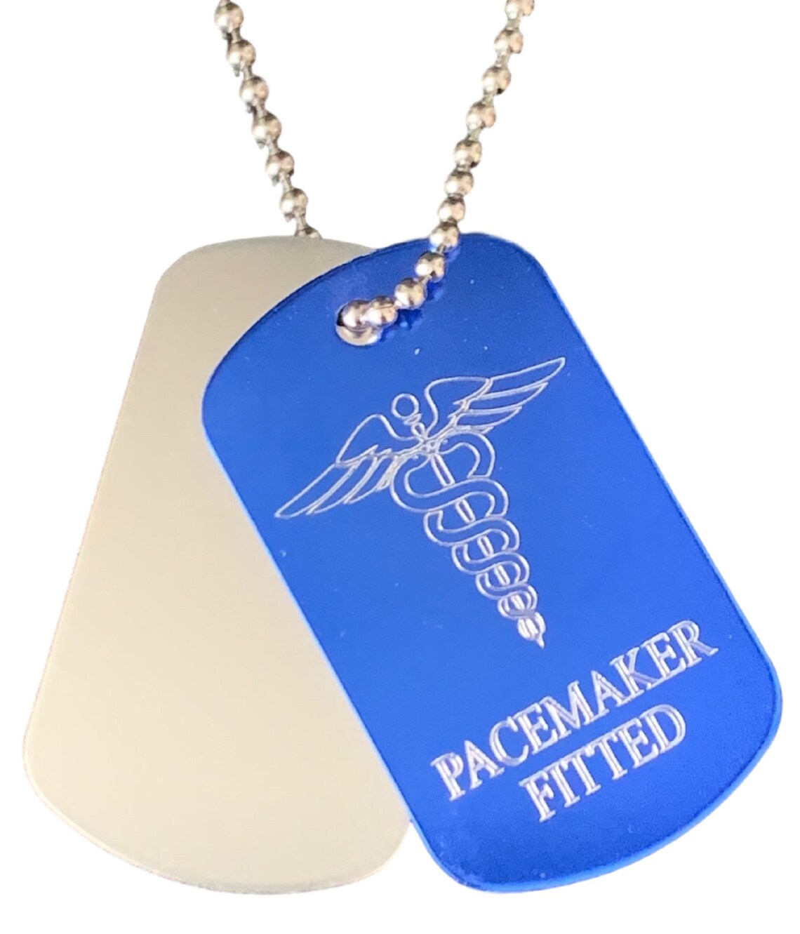 Personalised Pacemaker Fitted SOS Medical Alert ID Tags - Etsy