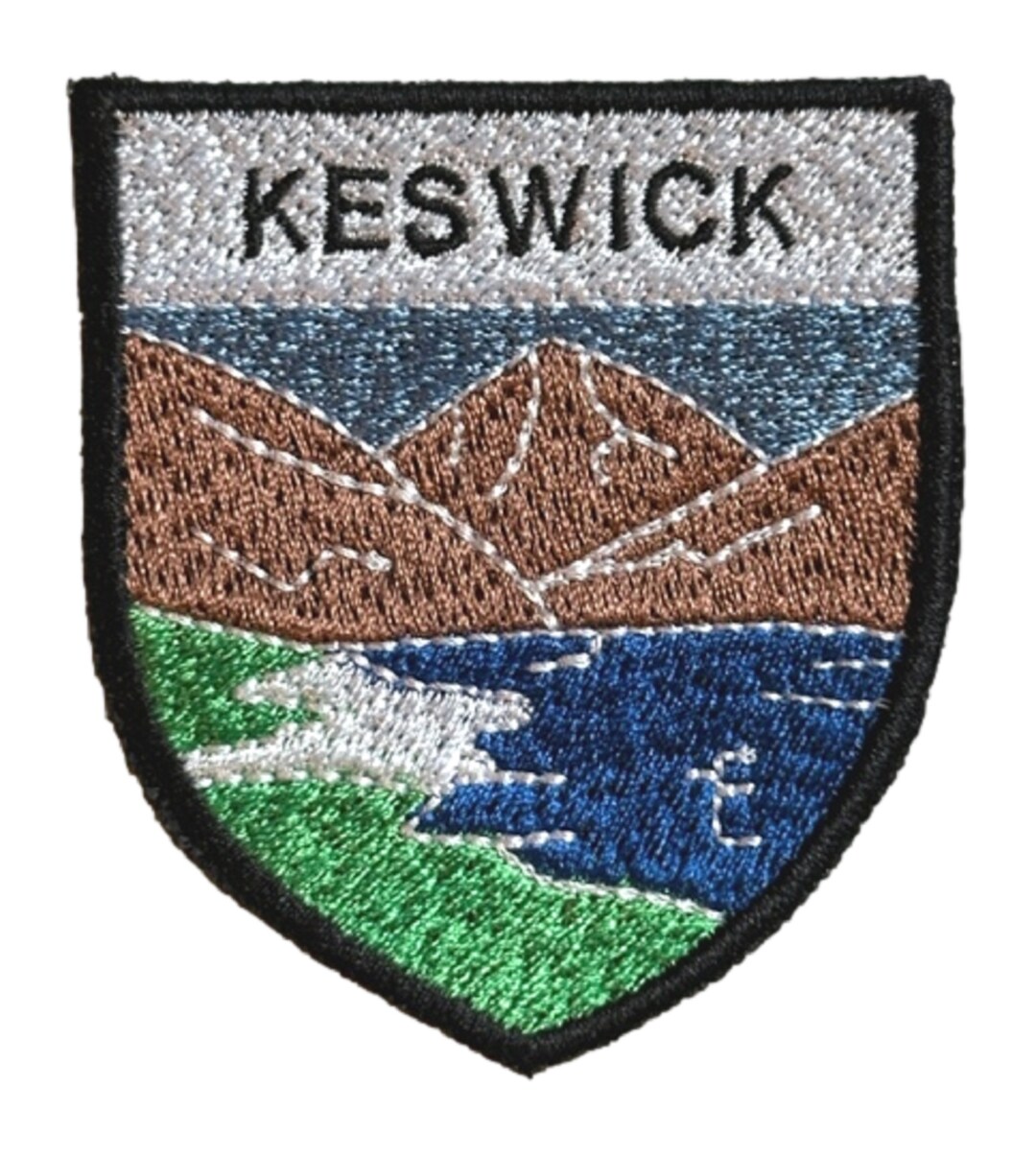 Keswick Lake District Fully Embroidered Sew on or Iron Patch A - Etsy