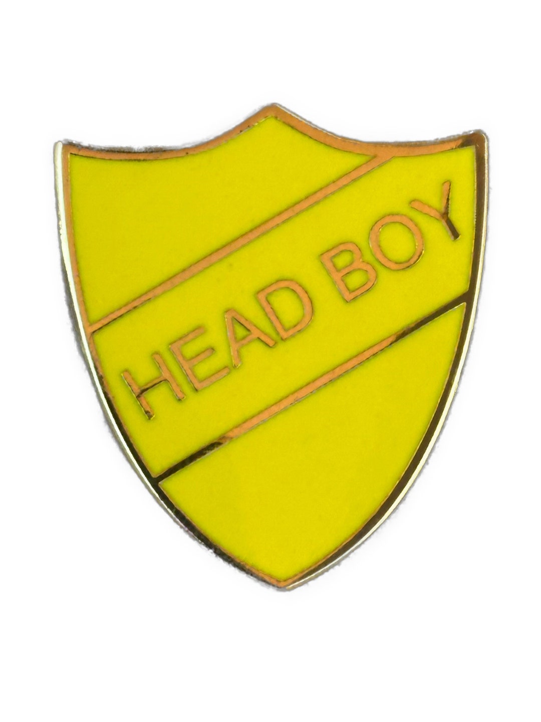 School Head Boy School / College Yellow Enamel Lapel Pin Badge - Etsy