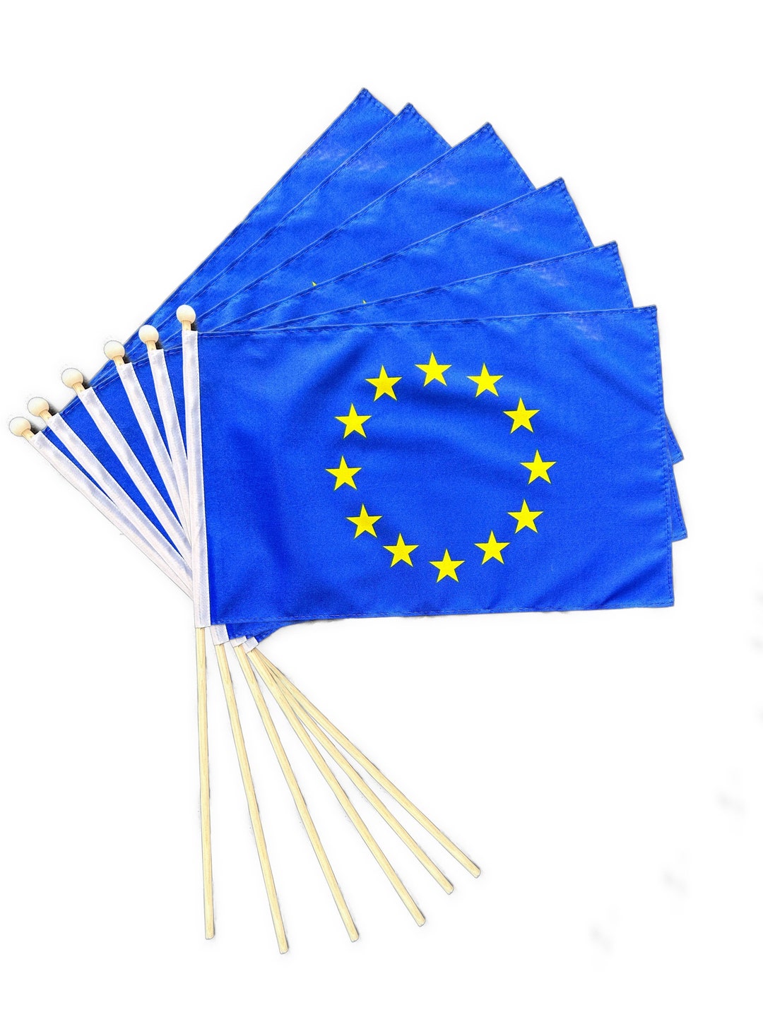 European Union EU National Flag, Flagmania Polyester Printed Flags - Etsy
