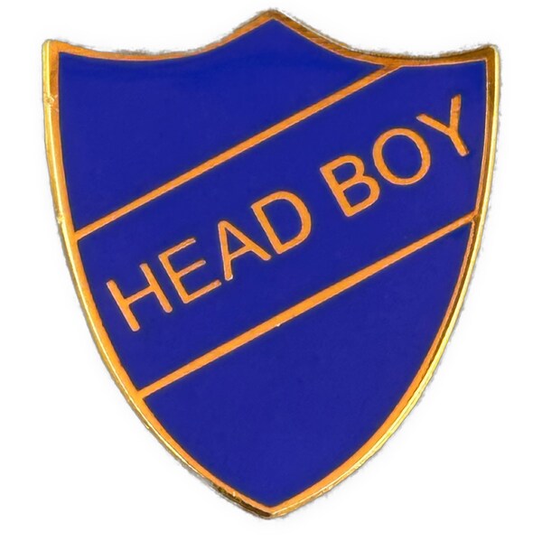 Enamel Boy Badge - Etsy