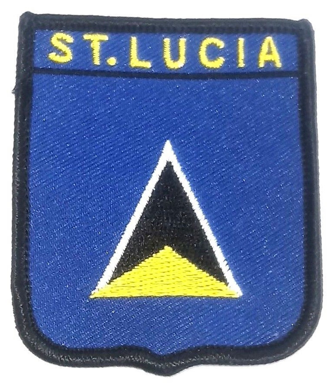 St. Lucia Embroidered Patch - Etsy
