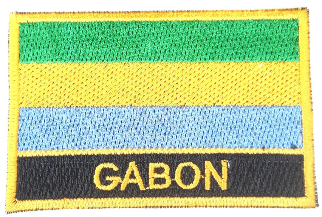 Gabon Embroidered Sew or Iron on Patch Badge - Etsy
