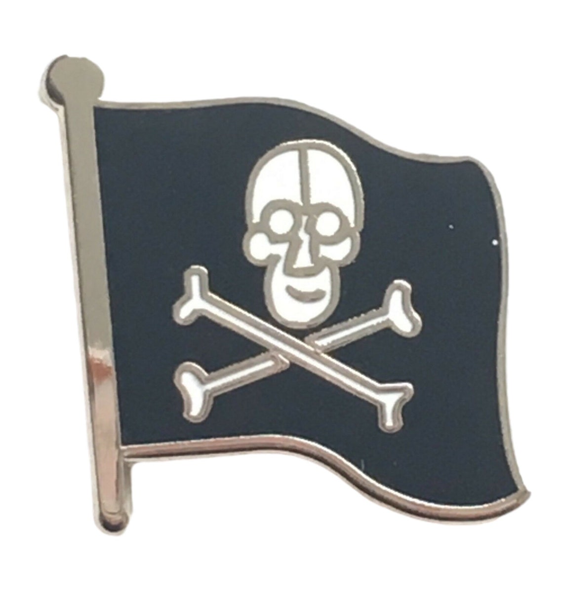 Jolly Roger Skull and Crossbones Pirate Military Badge and - Etsy UK