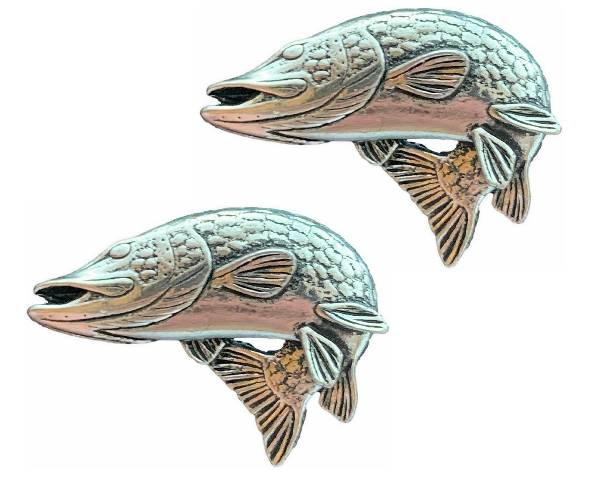 2 X Turning Pike Handcrafted From English Pewter Pin Badges - Etsy UK