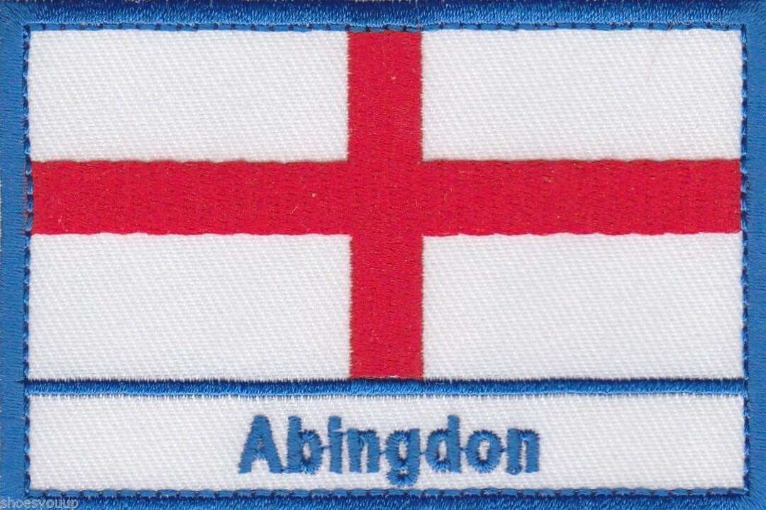 Abingdon England Town & City Embroidered Sew on Patch Badge - Etsy