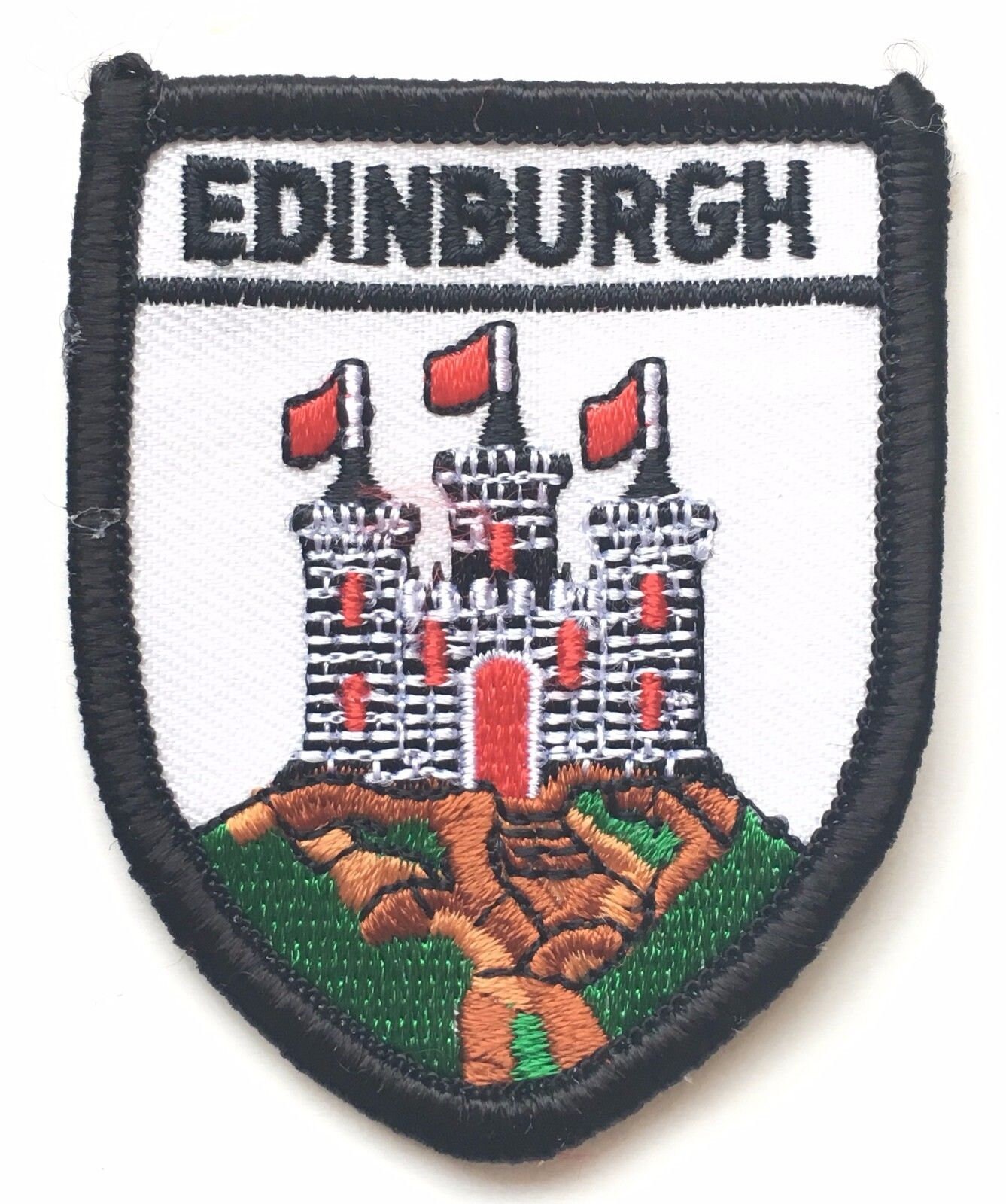 Edinburgh Castle Embroidered Patch - Etsy
