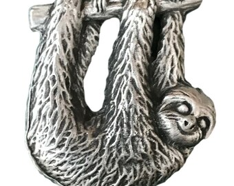 Sloth Brooch - Etsy UK