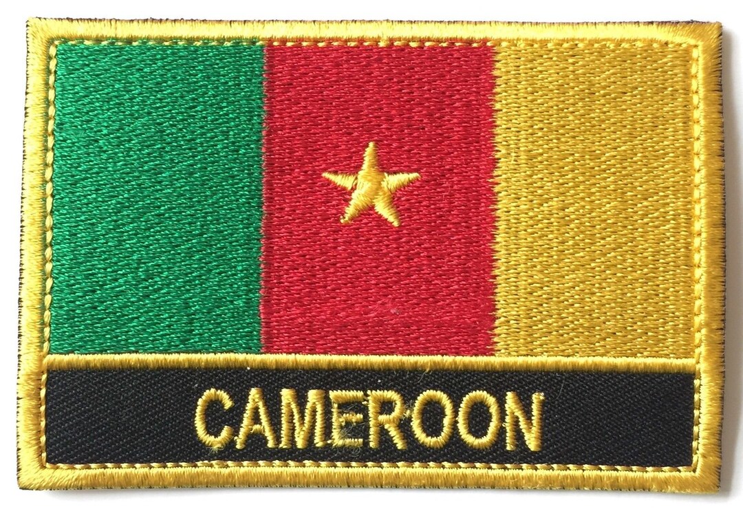 Cameroon Embroidered Sew or Iron on Patch Badge - Etsy