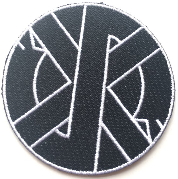 Crass Logo Punk Symbol Embroidered Patch | Etsy