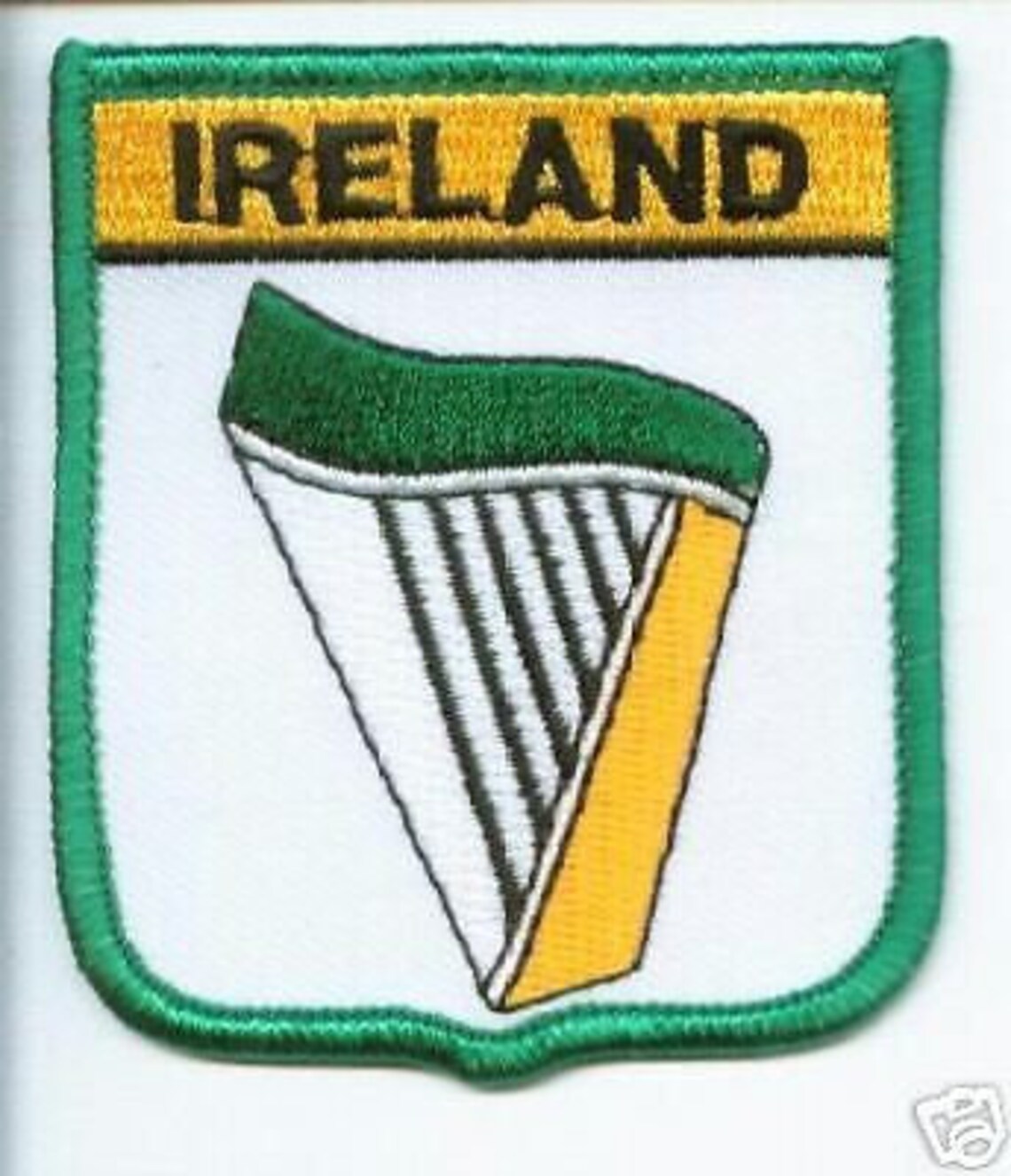 Ireland Irish Harp World Embroidered Patch A167 | Etsy