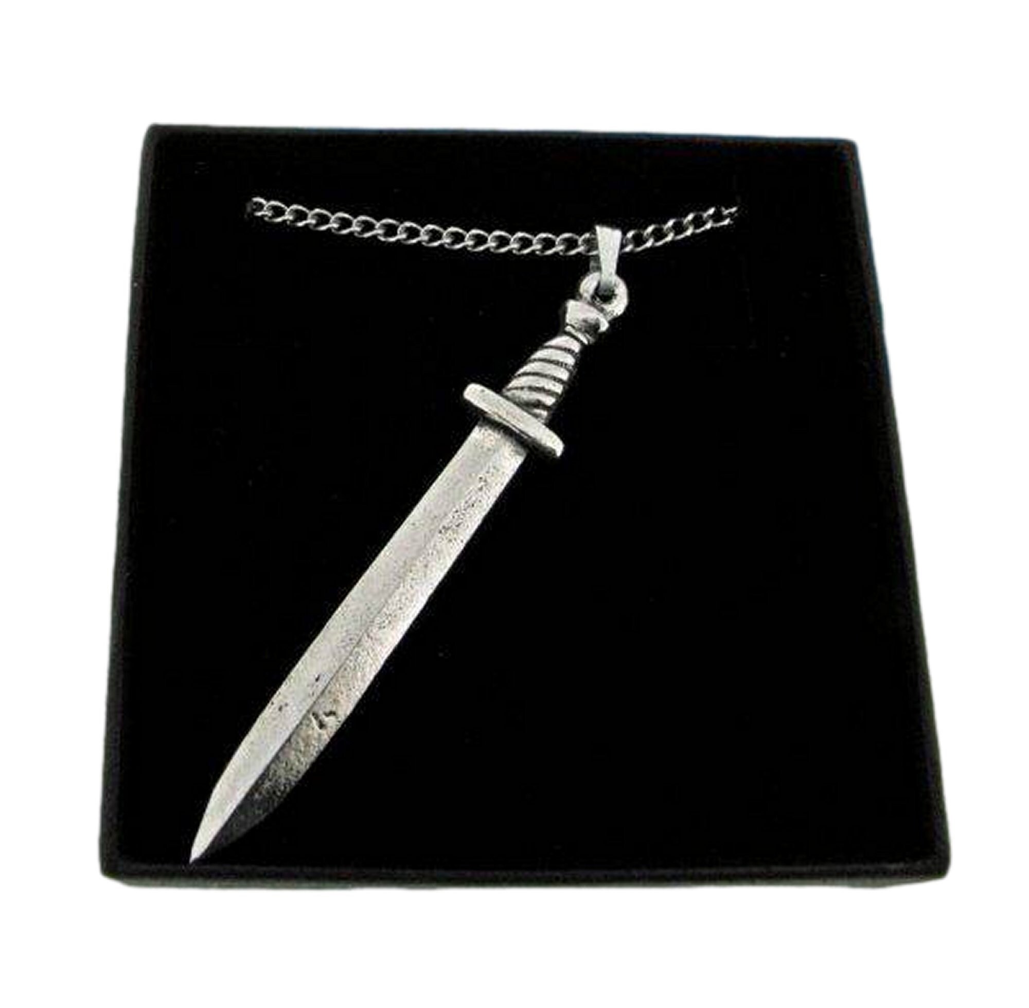 Sword Pendant in Gift Box Handcrafted in Lead Free Solid | Etsy