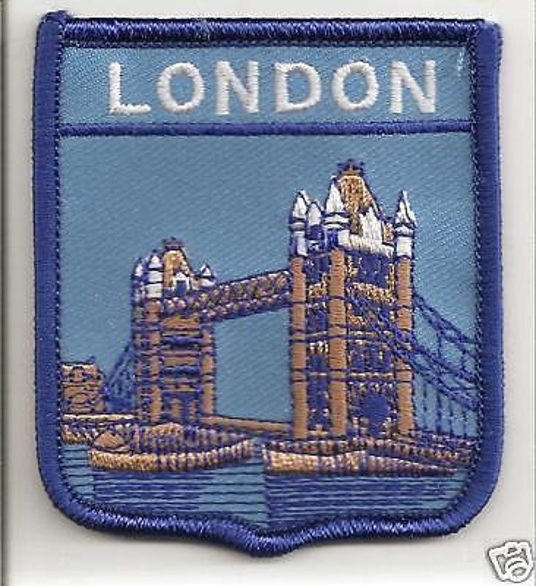 London Tower Bridge Flag World Embroidered Patch Badge (197) - Etsy