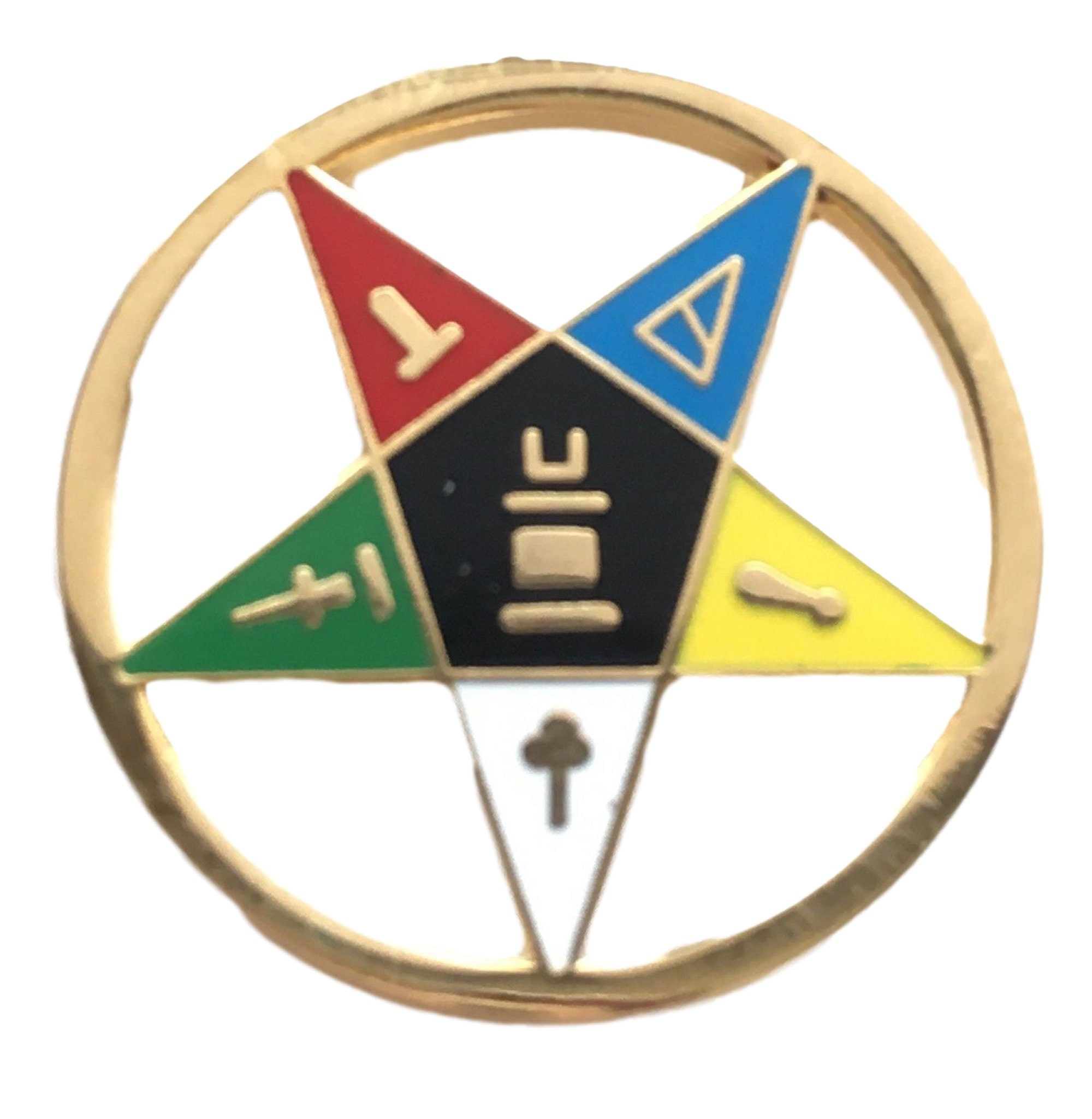 Masonic Freemason Eastern Star Large Badge and Masonic Eastern | Etsy