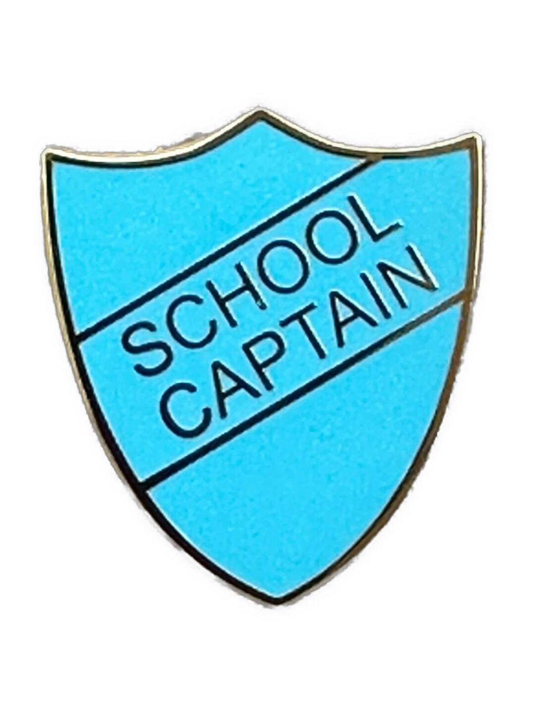 School Captain Light Blue School / College Enamel Lapel Pin Badge - Etsy